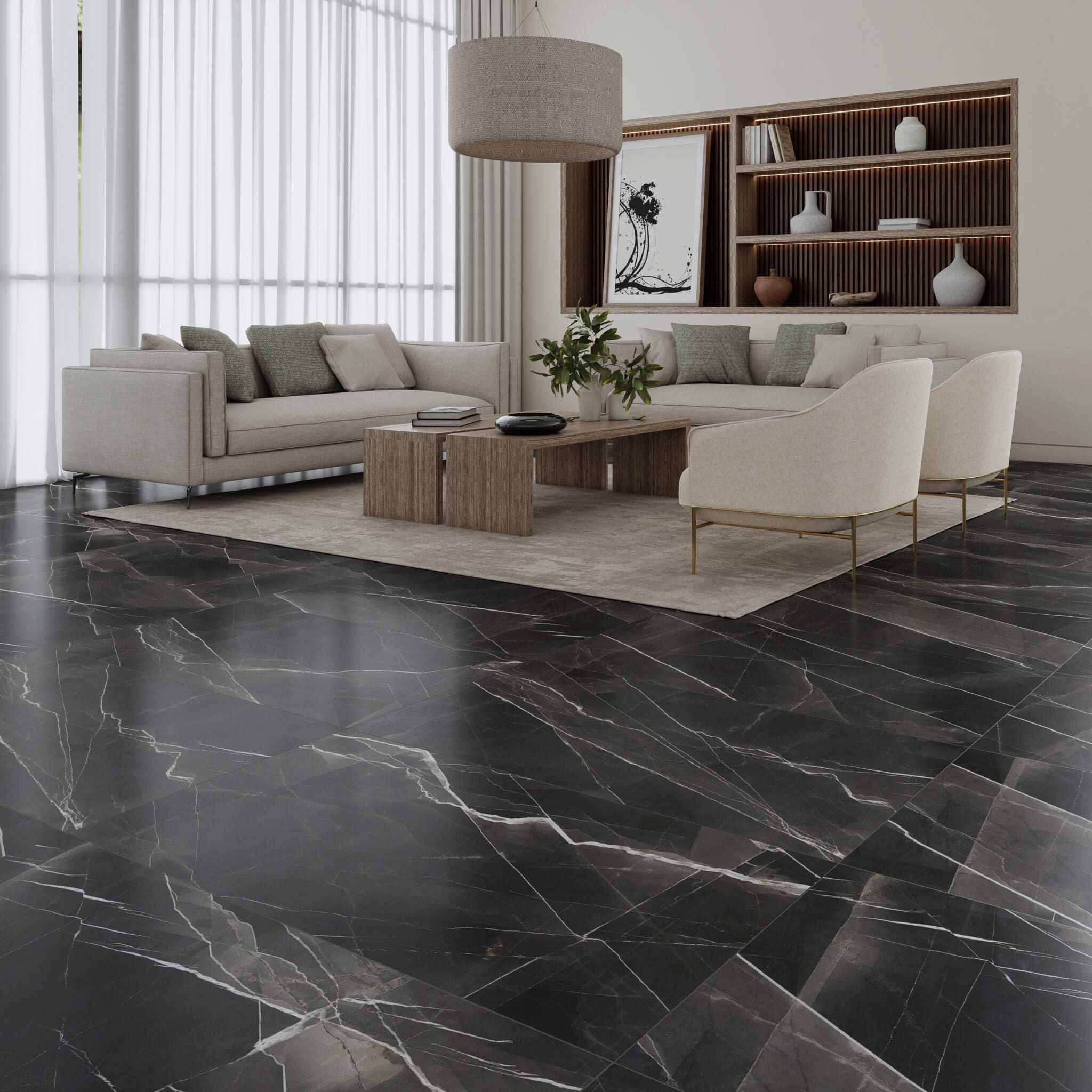 Calacatta Black – Cesantoni