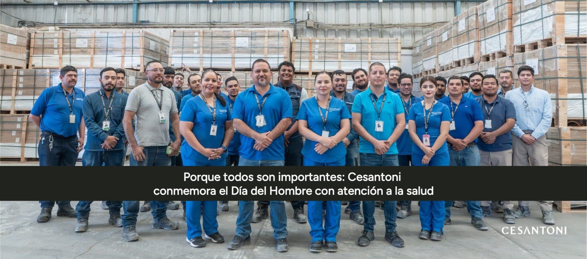 Porque todos son importantes: Cesantoni conmemora el Día del Hombre con ...
